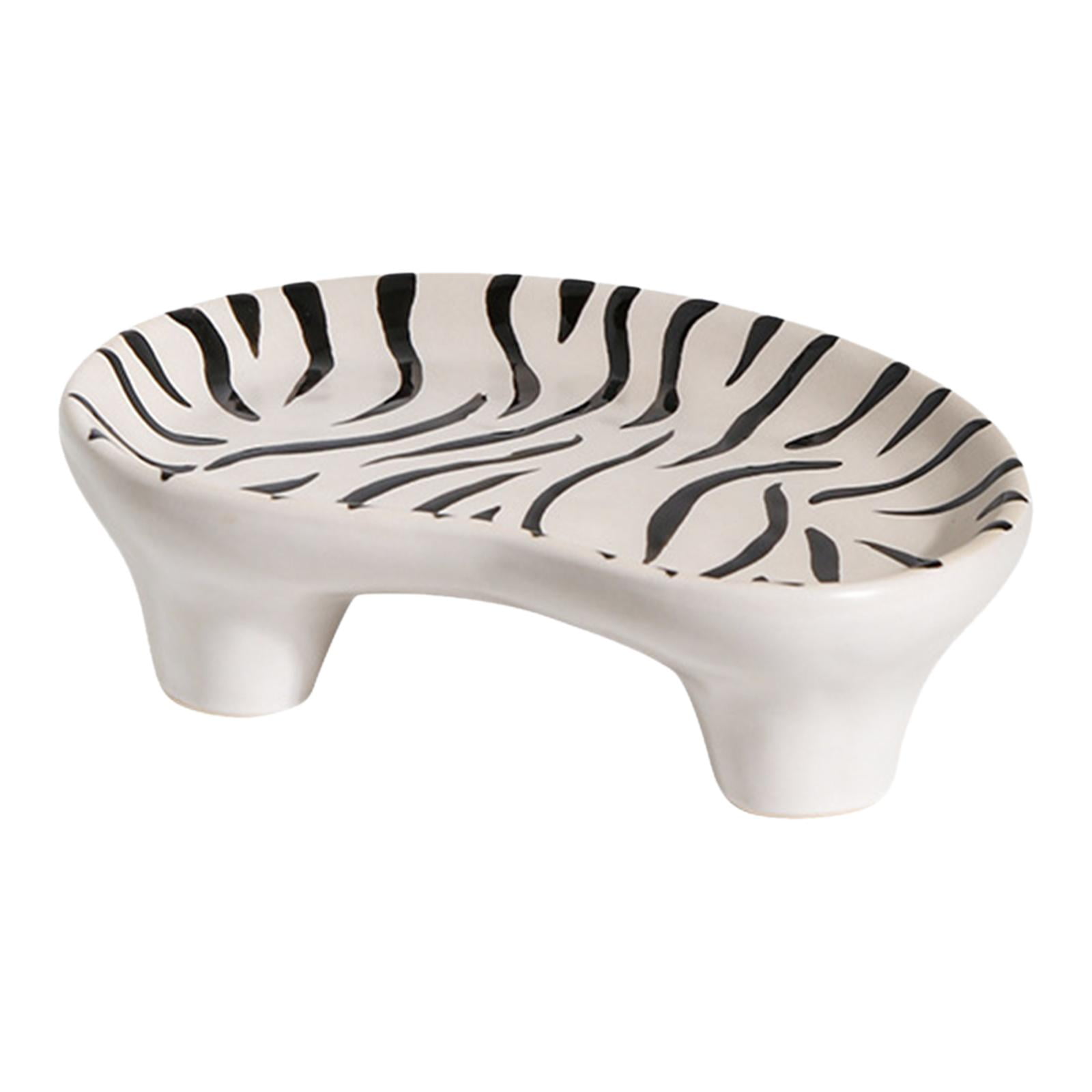 Ceramic Goblet Mug Leopard zebra Serving Tray Decorative Tray Organizer ...