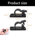 Pack of 12 Sturdy Cable Fixer Clips and Screws Set for Efficient Wire ...