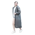 Amketima Raincoat Reusable EVA Thickened Extended Length Adult Portable ...