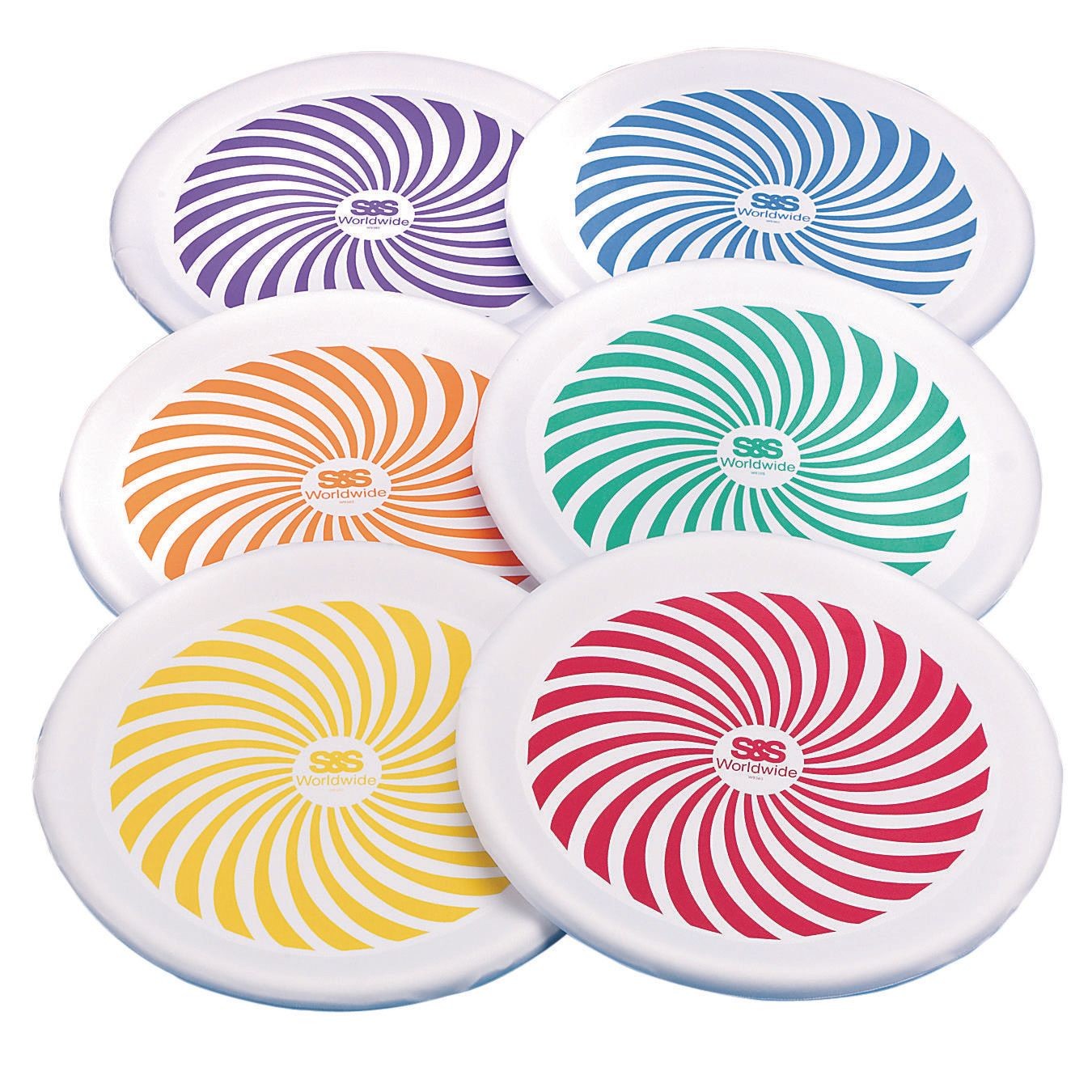 Spectrum™ Jumbo Flying Discs 17-1/2" (Pack of 6) - Walmart.com