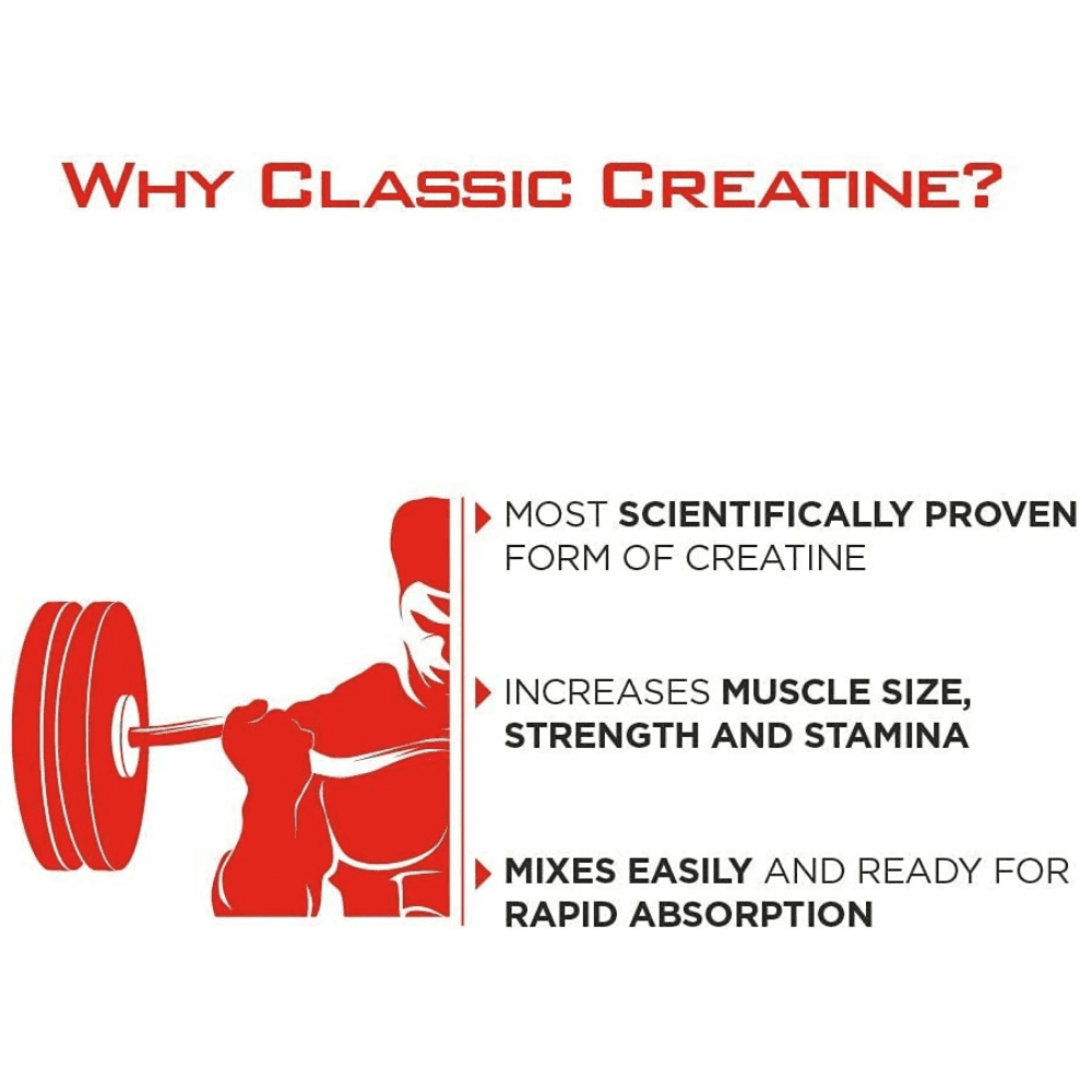 Buy Old School Labs Classic Creatine - Probiotic Creatine Supplement ...