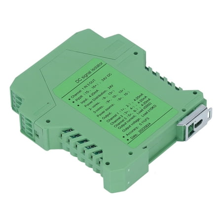 Current Signal Isolator Transmitter Single Channel Dual Output 1 In 3 Out Current Voltage ...