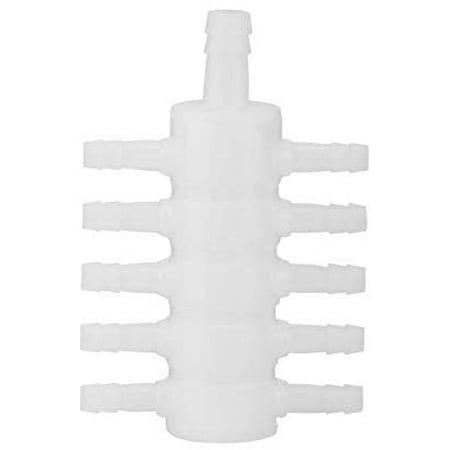 5PCS Hydroponic Splitter 1/10 White Air Nutrient Mainfold Splitter ...