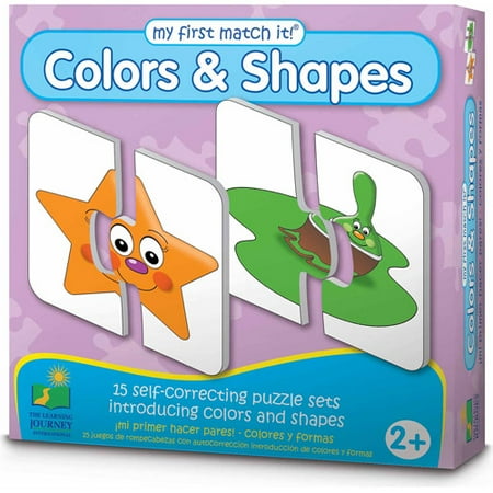 The Learning Journey My First Match It Colors and Shapes - Walmart.com