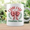 Candy Cane Crew Christmas Coquette Bow Sweet Candy Xmas Girl Coffee ...