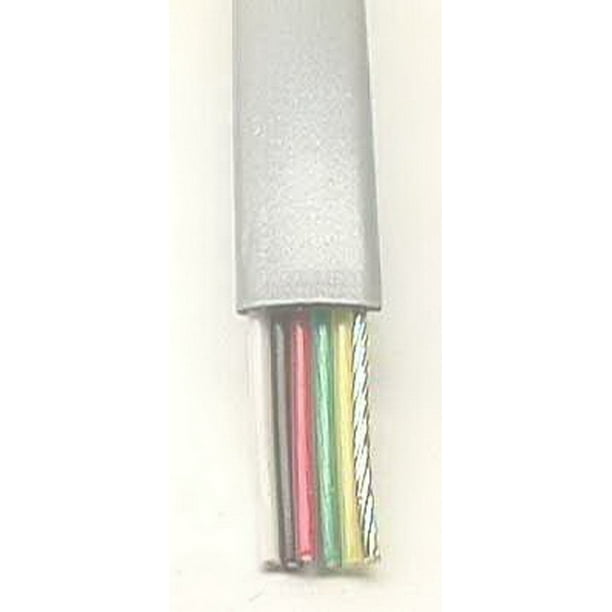 IEC CAB005-MP-SH 26 Gauge 5 Conductor Shielded Silver Satin Cable ...