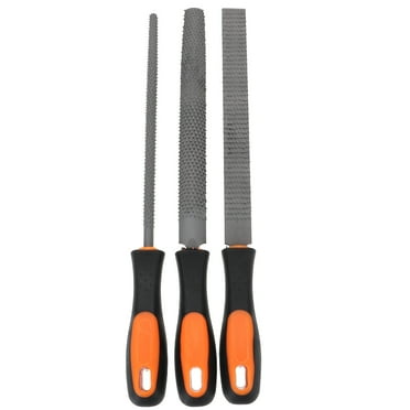 3 Wood Rasp Files Woodworking Carving Filing Hand Tools - Walmart.com