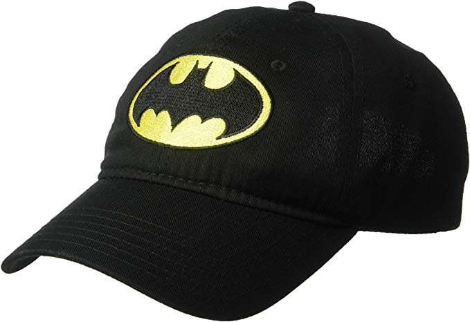 DC Comics Men's Batman Baseball Cap, 3D Black,One Size - Walmart.com