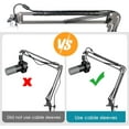 Boom Arm Compatible with Fifine Dynamic Microphone (K688), Mic Arm for ...