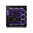 NZXT H9 Elite Mid-Tower ATX PC Case - All Black, Premium Dual-Chamber ...