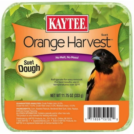 Kaytee Orange Harvest Wild Bird Suet, 11.75 oz | Walmart Canada