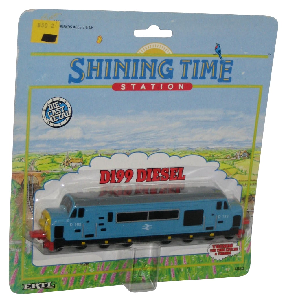 Thomas Tank Engine Shining Time Station D199 Diesel Ertl Die Cast Metal ...