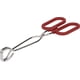 GoodCook 10" Chrome Plated Kitchen Loop Tongs, Silver/Red - Walmart.com