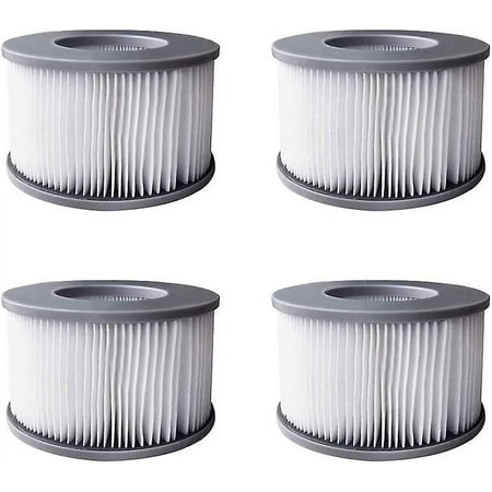 4pcs Hot Tub Filters For Mspa Inflatable Pools, Filter Cartridge Pump ...