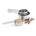 Norpro, Silver 4-Piece Stainless Steel Measuring Cup Set - Walmart.com