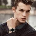 GARENAS Watch for Men Pixel Watch Trend Dial Roman Scale Belt Classic ... GARENAS Watch for Men Pixel Watch Trend Dial Roman Scale Belt Classic ...