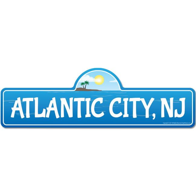 SignMission P-618 Atlantic City Nj Atlantic City, NJ New Jersey Beach ...