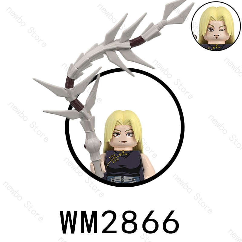 WM6202 Anime Cartoon JJK Building Blocks Gojo Satoru Ryomen Sukuna ...
