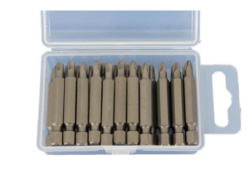 TEMO 25 pc Tri Wing #2 2 Inch (50 mm) Screwdriver Insert Bits - Walmart ...