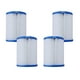 Universal Pleated Water Filters for Swimming Pools, Hot Tubs & Spas ...