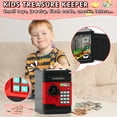 Piggy Banks for Kids, Fingerprint Recognition Electronic Money Saving ...
