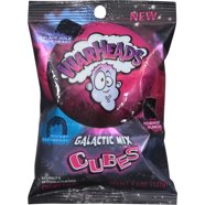 Warhead Galactic Cubes Sour Fruit-Flavored Chewy Candy, 3.5 oz Theater ...