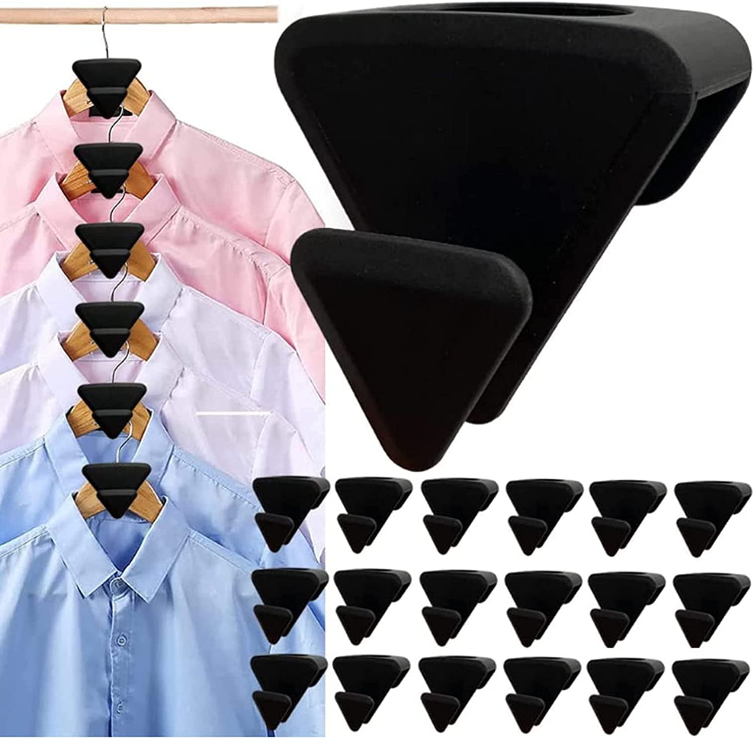 Space Saving Hanger Hooks,Clothes Hanger Connector Hooks,Hangers Space ...