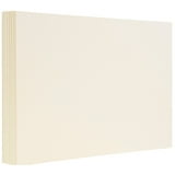 JAM Paper Flat Note Cards, 4 5/8 x 6 1/4, Ivory, 50/Pack - Walmart.com