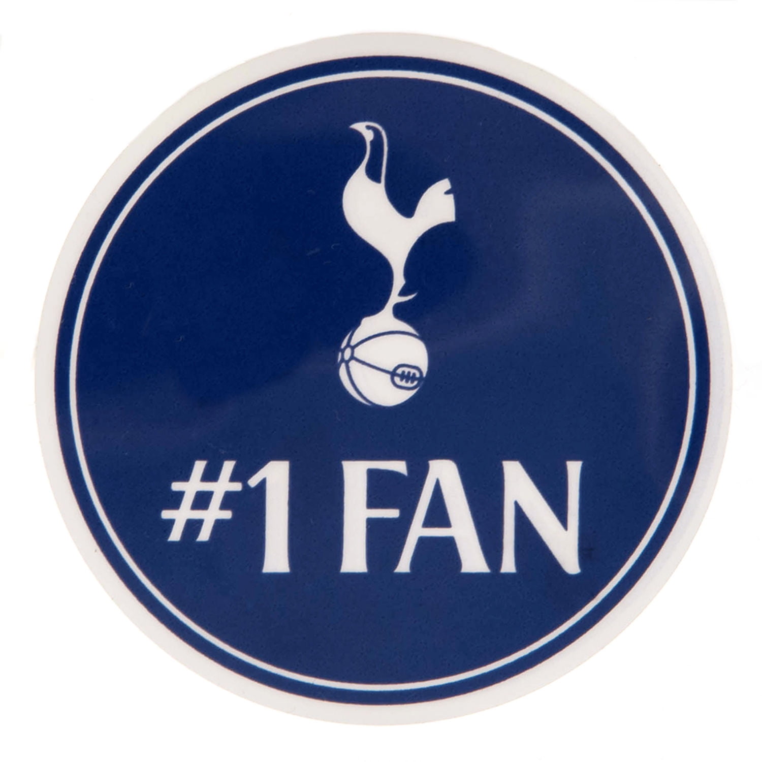 Click here for Tottenham Hotspur Fc #1 Fan Car Sticker One Size prices
