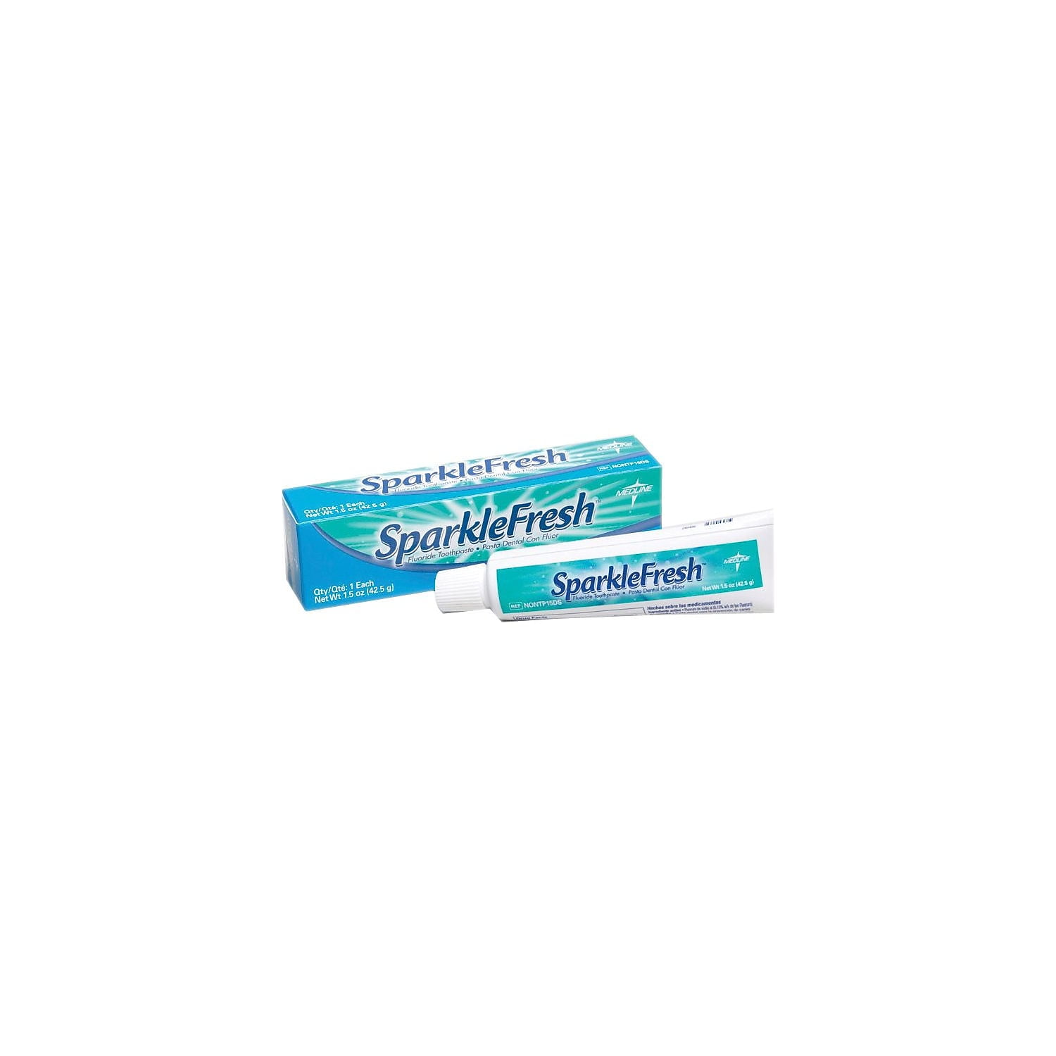 Medline Sparkle Fresh Import Toothpaste 3/5 oz. 144/Box NONTP6IZ ...