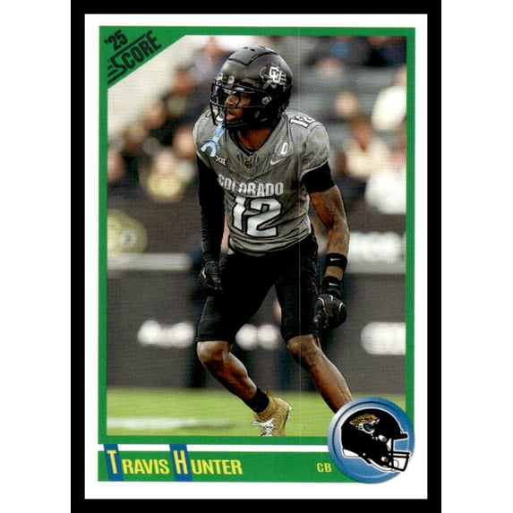 2025 Score Anniversary Rookie #5 Travis Hunter NM-MT Jacksonville ...