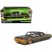 1958 Chevrolet Impala Convertible Black with Red Interior "Timeless ...