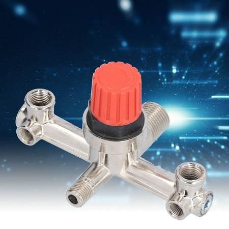 Loewten Double Outlet Valve Switch,Double Outlet Tube,Air Compressor ...