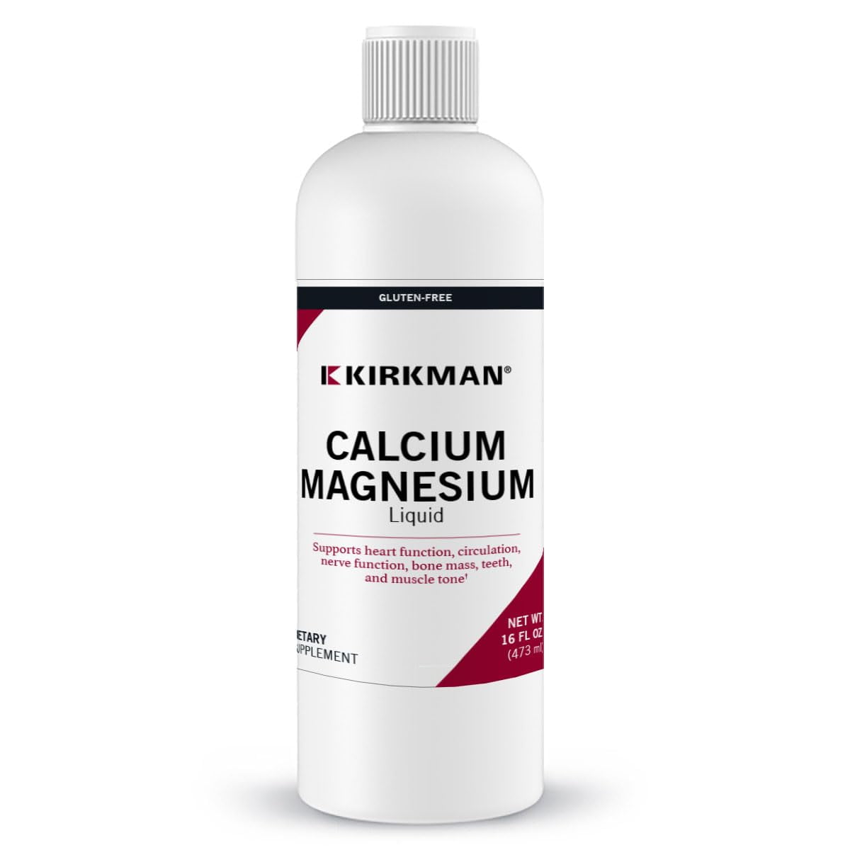 Suplemento Kirkman Calcium Magnesium con vitamina D3 473 ml | Bodega ...
