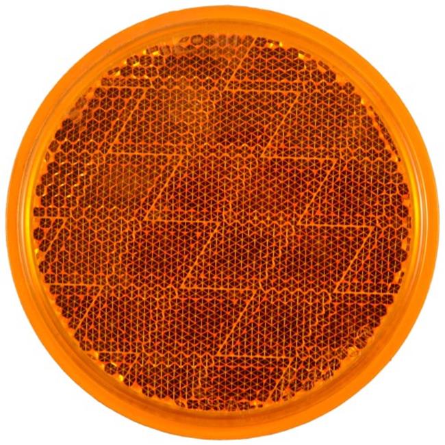 Midwest Fastener 308769 Orange Round Stick-On Reflectors - 6 Piece ...