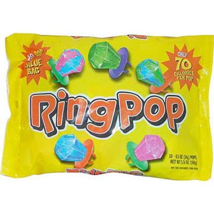 Ring Pop Value Pack, 0.5 Oz., 10 Count - Walmart.com
