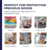 Pacron Clear Bubble Wrap Roll 100FT x 12IN, 5/16" Dense, Perforated ...