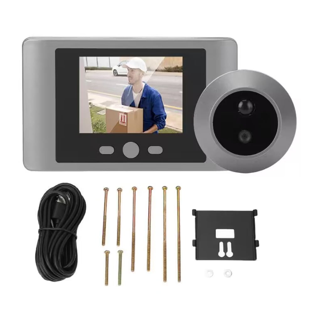 Mini Peephole Smart Wireless Visor Camera Detección Nocturna | Walmart ...