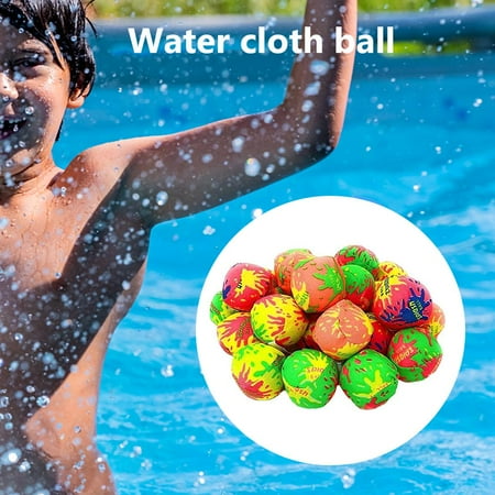 Peggybuy 12pcs Water Bomb Balls Summer Beach Water Splash Ball Kids ...