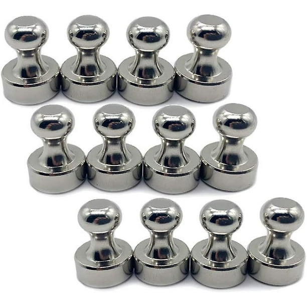 12 imanes de neodimio, imanes potentes para el frigorífico, mini imanes ...