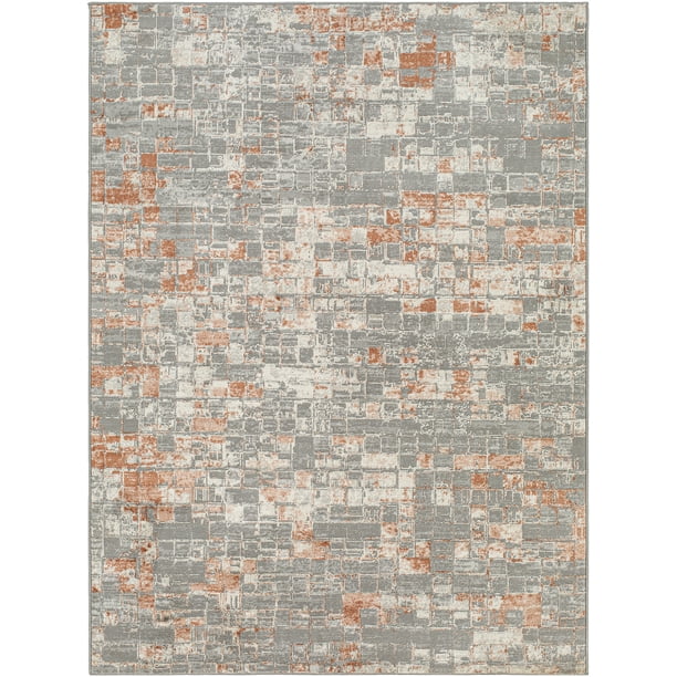 Mainstays Traditional Woven Area Rug for Living Room Bedroom 5' x 7 ...