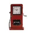 Clock With White Dial, Black Hands And Numeral Display - Walmart.com