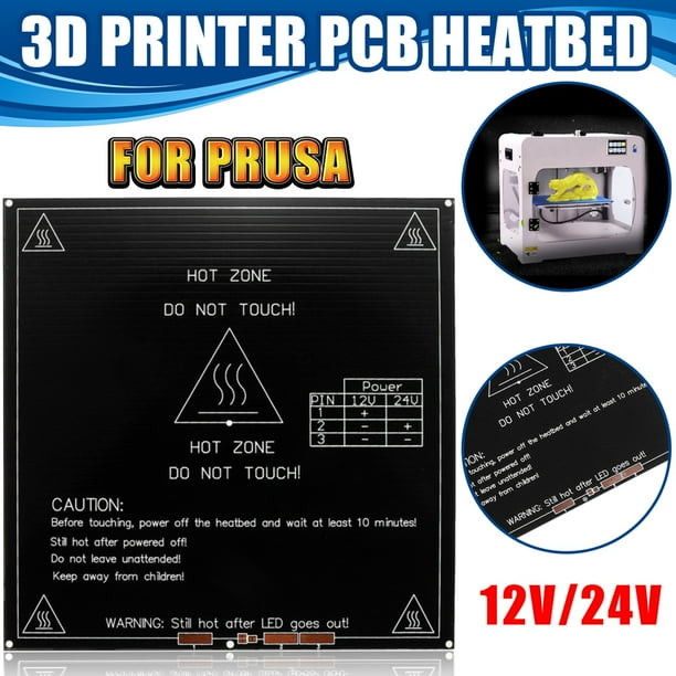 12V/24V 3D Printer Heatbed MK2B PCB Hot Plate Heat Bed For Prusa ...