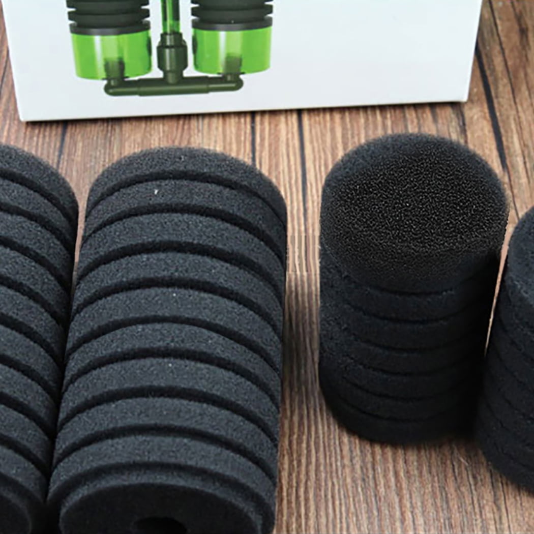 Double Sponge Filter Removable Quite Foam Sponge Spare Sponge Water ...