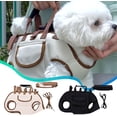 Dog Full Body Lift Harness for Small Dogs,Outdoor Pet Bag Hands Free ...