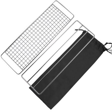 Barbecue Grill Pot Rack BBQ Net Mesh Rack for Outdoor Camping Hiking ...