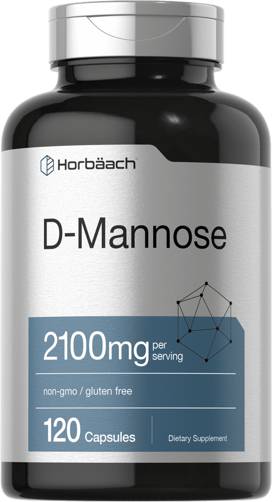 D Mannose Capsules | 2100 mg | Highest Potency | 120 Count | Non-GMO ...