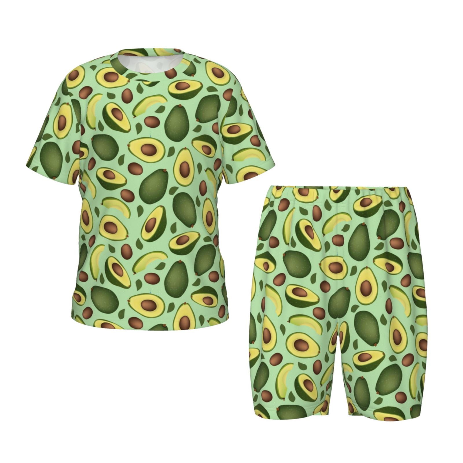 Balery Avocado With Seeds Conjunto de Pijama Infantil de Manga Corta ...