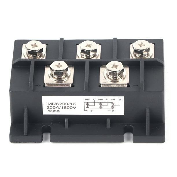 Three Phase Bridge Rectifier,200A Amp 1600V MDS200A Bridge Rectifier ...