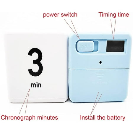 2 Pieces Cube Timers, Kitchen Timer Child Timer Exercise Timer, Workout Timer And Game | Walmart ...